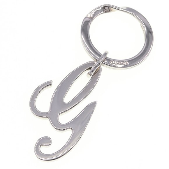 Gucci | Accessories | Gucci Key Ring Silver Metal Keychain Charm Gucci ...